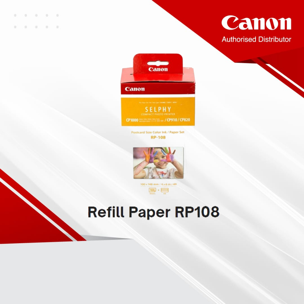 Jual Canon Refill Paper RP108 for Selphy Photo Printer | Shopee Indonesia