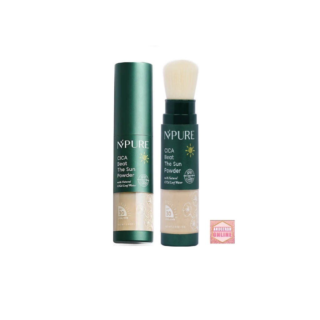 Jual Npure Cica Beat Sunscreen Spf35 Powder 5g | Shopee Indonesia