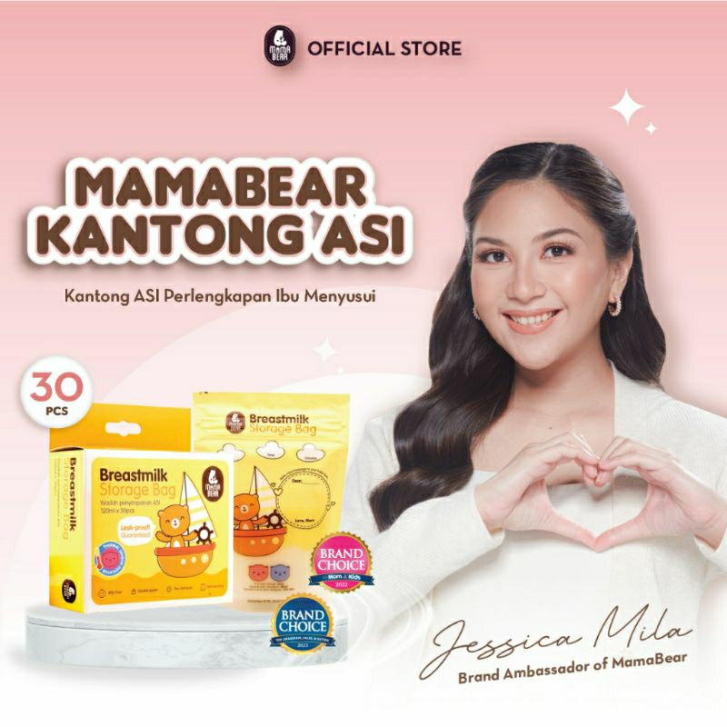 Jual Mamabear Kantong ASI/Breastmilk Storage (120ml) | Shopee Indonesia