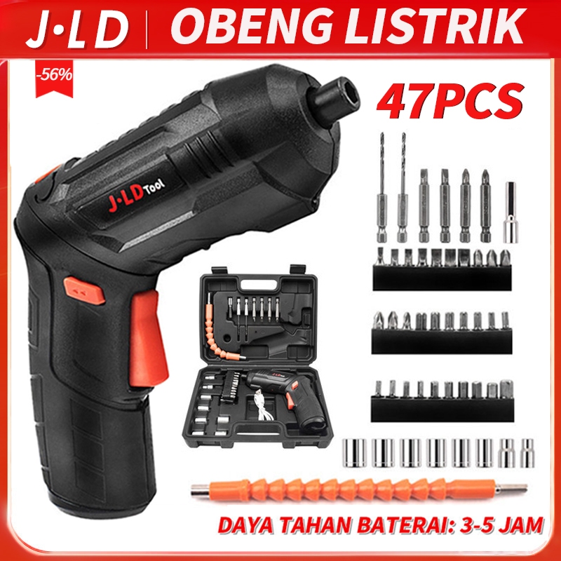 Jual Jld Tools Mesin Bor Obeng Elektrik Cordless Screwdriver 4 2v