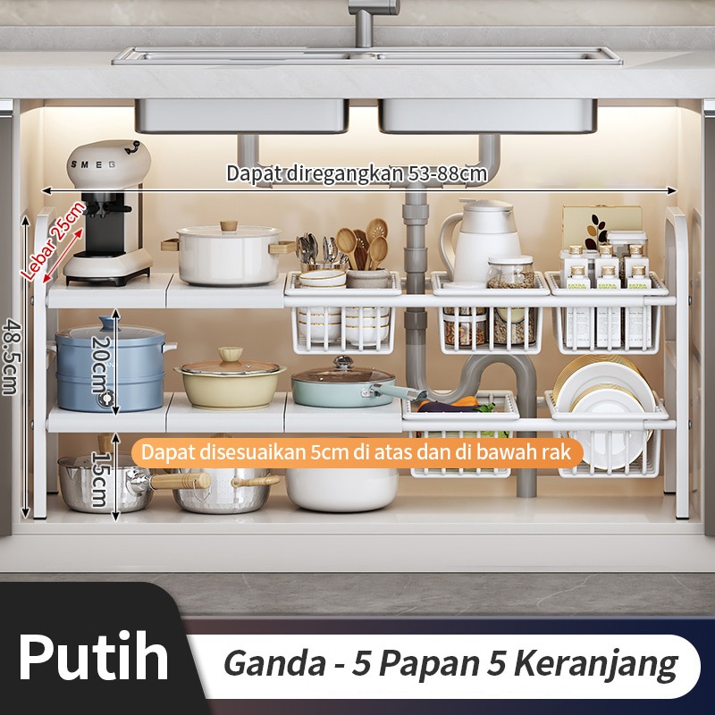 Jual Rak Penyimpanan Dapur Rak Penyimpanan Dapur Rak Serbaguna Dapur ...