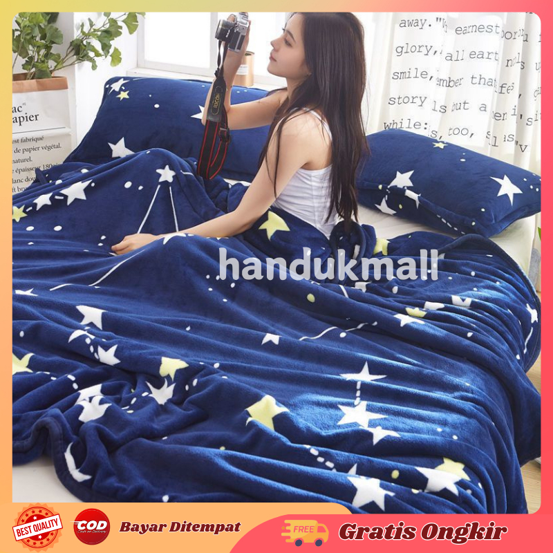 Jual Selimut Dewasa Unisex Selimut Bulu Lembut Halus Tidak Brudul ...