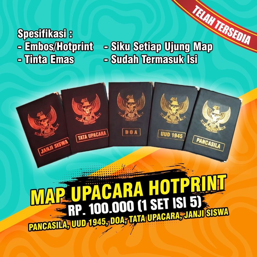 Jual SET MAP UPACARA [SUSUNAN UPACARA) ISI 5 | Shopee Indonesia