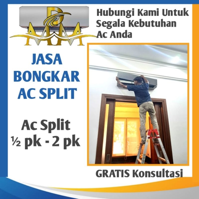 Jual BONGKAR AC SPLIT 1/2 -2PK | Shopee Indonesia