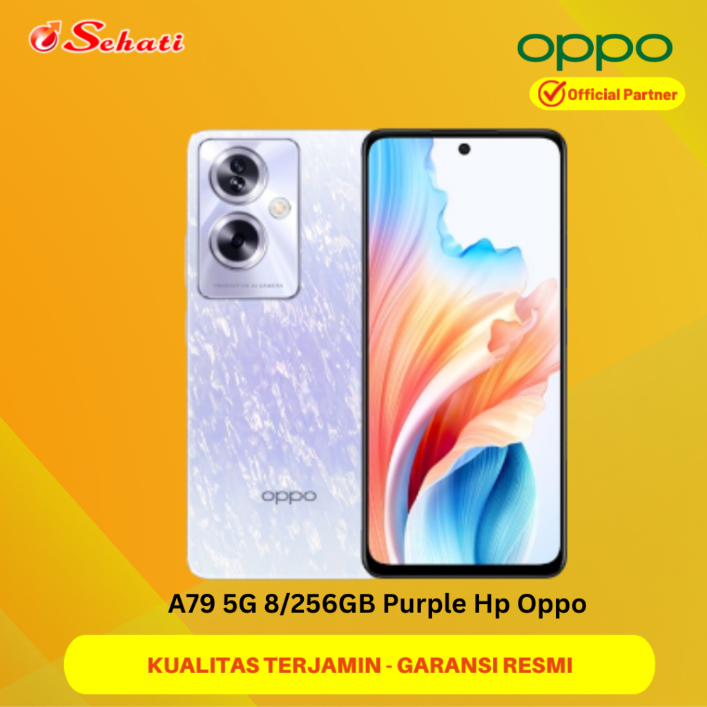 Jual OPPO A79 5G [8/256GB] Hp Oppo A79 FHD+Sunlight Display 5000mAH 33W ...
