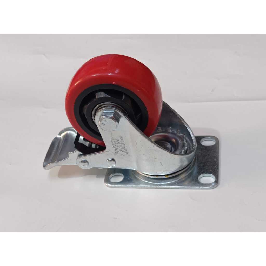 Jual RODA 3 INCH PVC REM 75MM | Shopee Indonesia