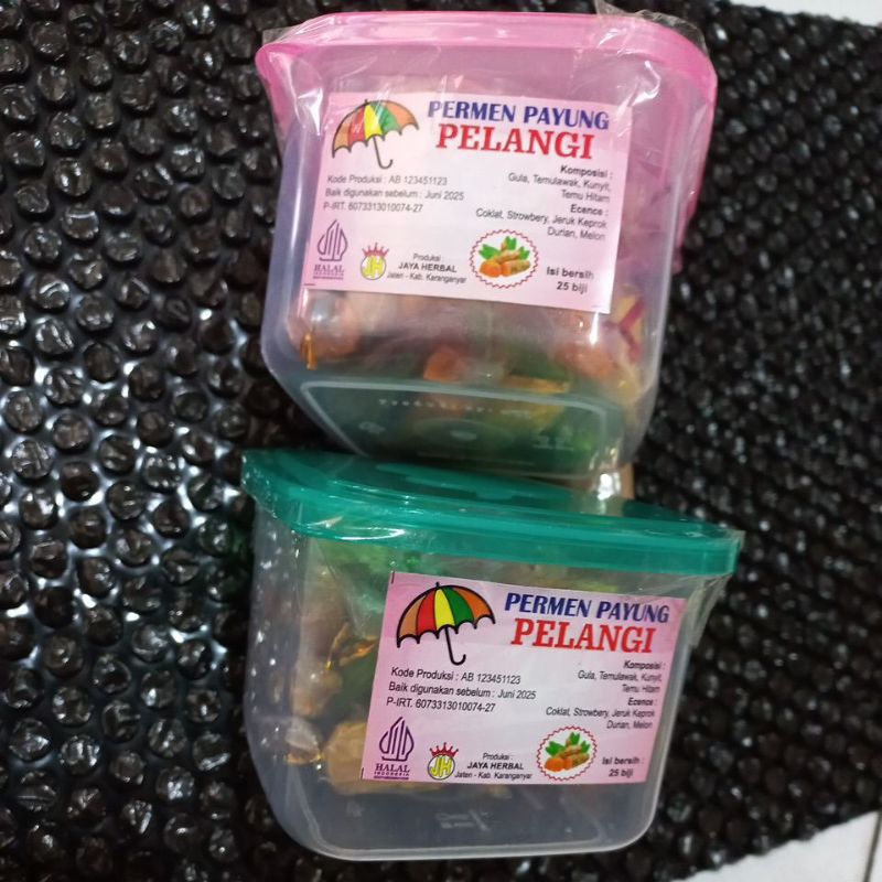 Jual Permen Herbal permen payung pelangi | Shopee Indonesia