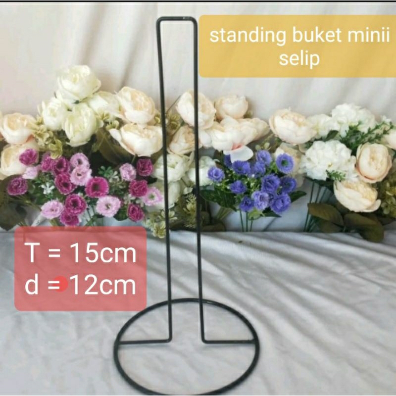 Jual standing buket minii/standing buket bunga/standing buket wisuda ...