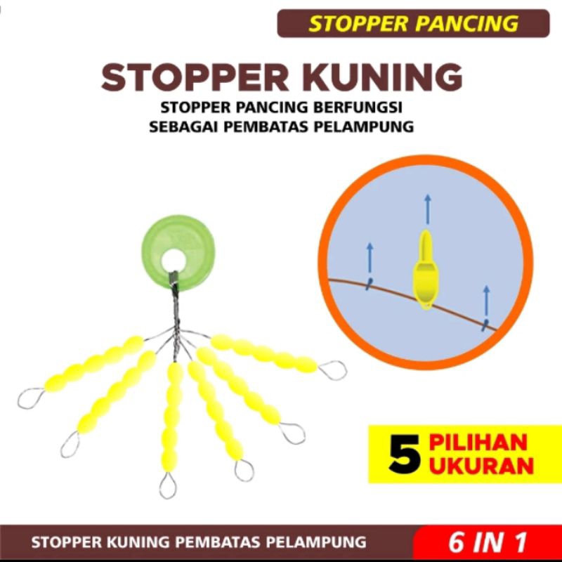 Jual Stopper Warna Kuning ( Pembatas Pelampung ) | Shopee Indonesia