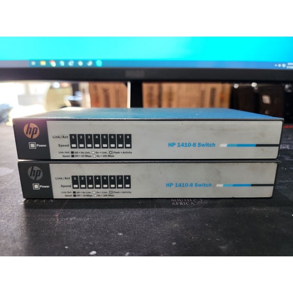 Jual SWITCH HUB HP 1410-8 SWITCH, 8PORT, MODEL : J9661A | Shopee Indonesia