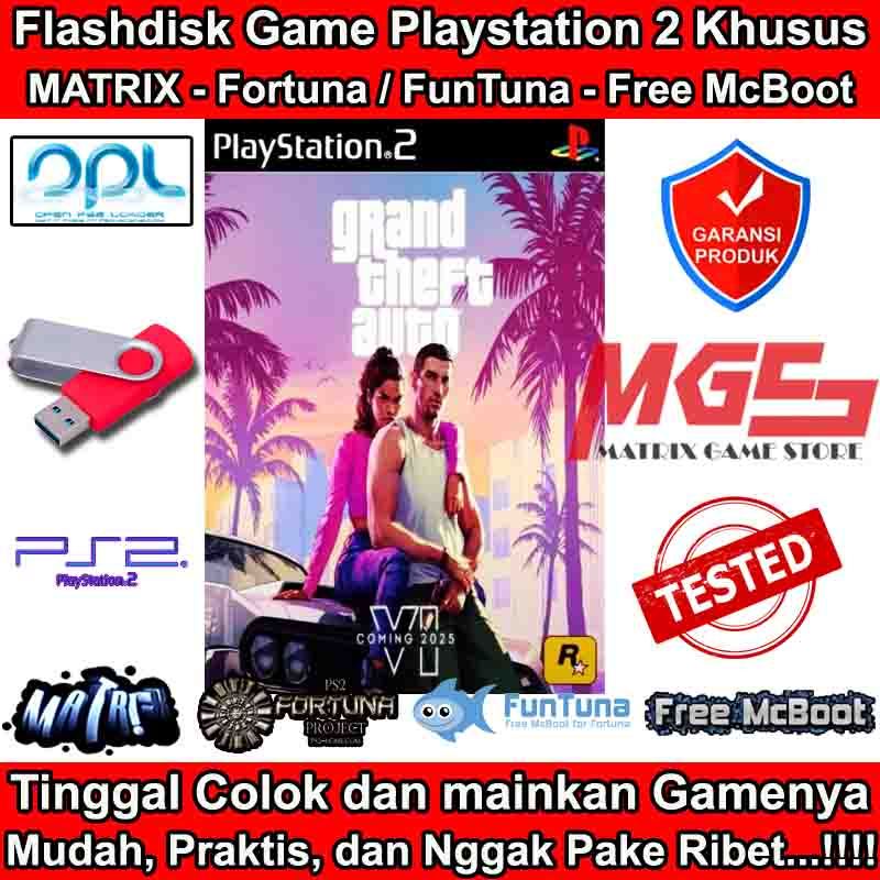 Jual Flashdisk Game PS 2 PS2 GTA VI - GTA 6 | Shopee Indonesia