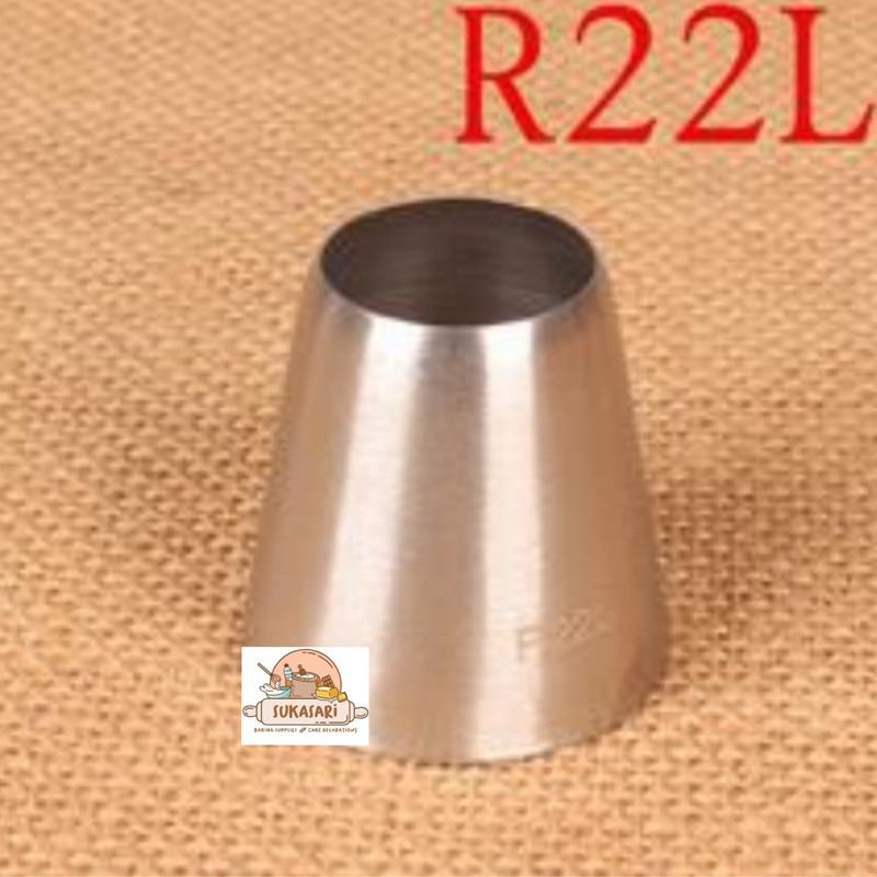 Jual Spuit Tip Nozzle no R22L CH Round Bulat piping tip bulat | Shopee ...