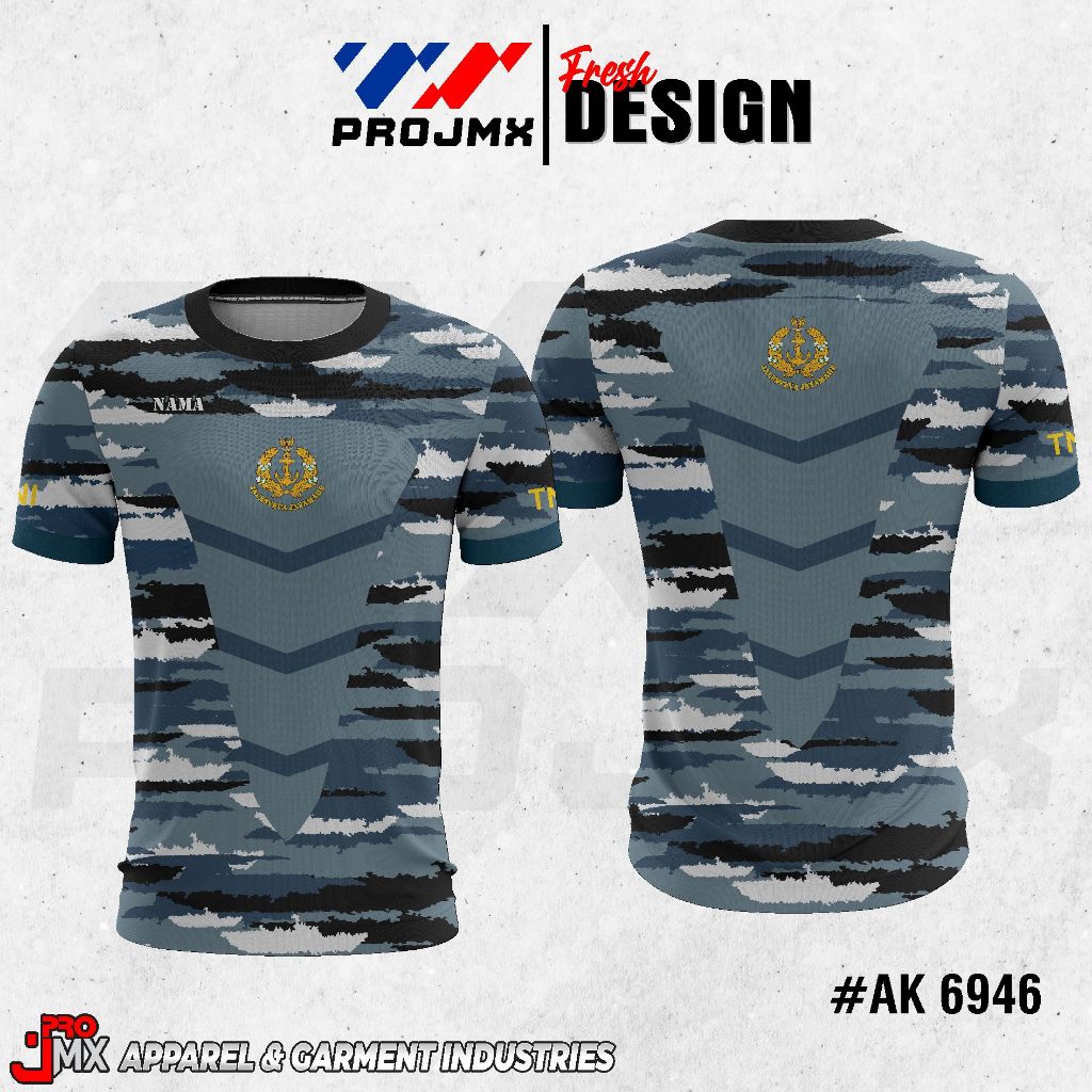 Jual PROJMX - KAOS JERSEY MILITER TNI AL ANGKATAN LAUT TERBARU BISA CUSTOM | Shopee Indonesia