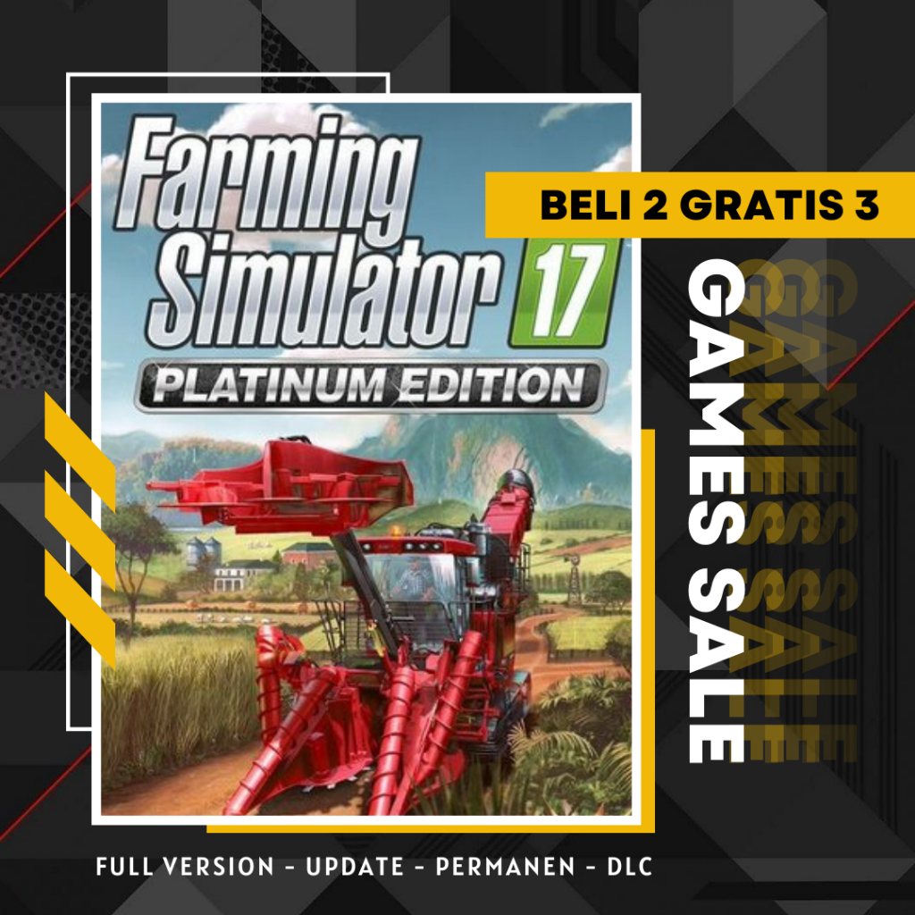 Jual FARMING SIMULATOR 17 PLATINUM EDITION - GAME PC - GAME LAPTOP - PC ...