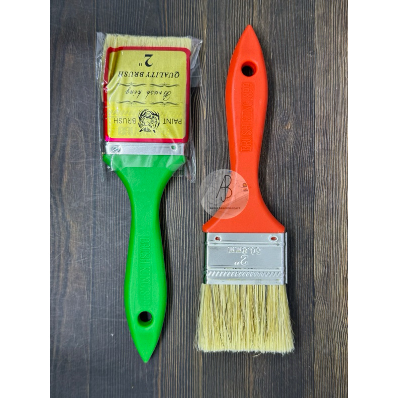 Jual Kuas Cat Tembok 899 Gagang PVC 2” / Brush King Warna Warni 899 2” | Shopee Indonesia