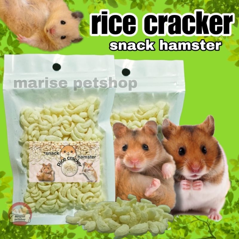 Jual Makanan hamster - snack hamster rice cracker menyehatkan sumber ...