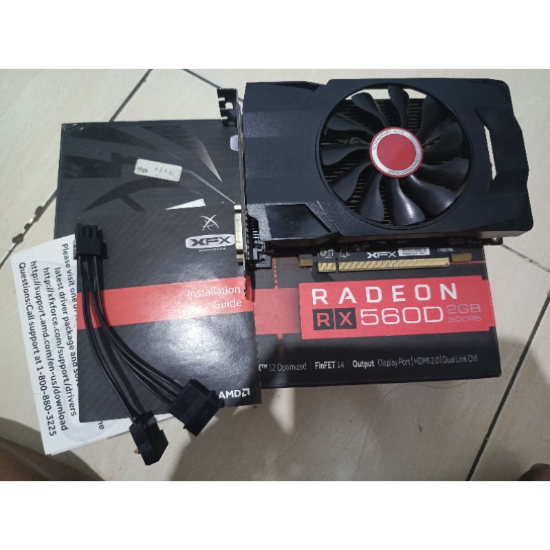Jual Vga Rx 560 D 2gb secon mulus | Shopee Indonesia