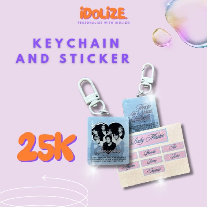 Jual [READY LIMITED STOCK] STICKER KEYCHAIN KPOP DECO FANMADE BTS ...