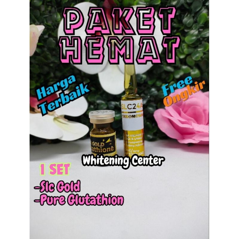 Jual Slc gold + pure gold glutathione original | Shopee Indonesia