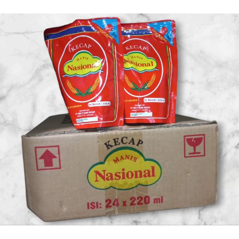 Jual Kecap Nasional 220ml eceran per pcs | Shopee Indonesia