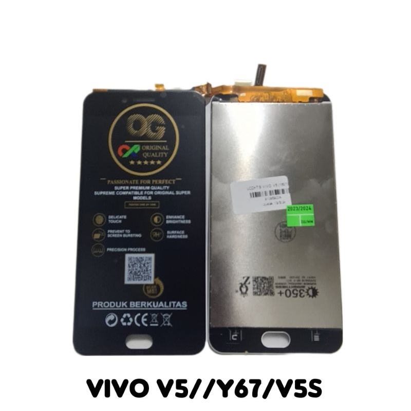 Jual LCD TS TOUCHSCREEN VIVO V5 (1601)/Y67/V5S FULLSET | Shopee Indonesia