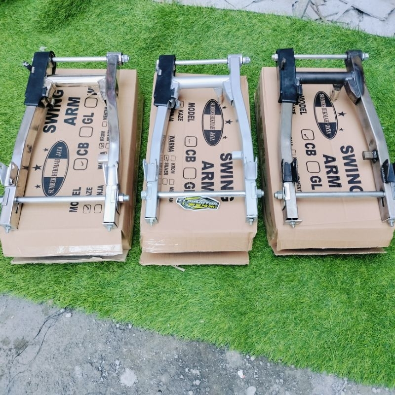 Jual ARM KAZE AREM KAZE BERKUALITAS PNP CB FULSET WARNA CROM SILVER ...