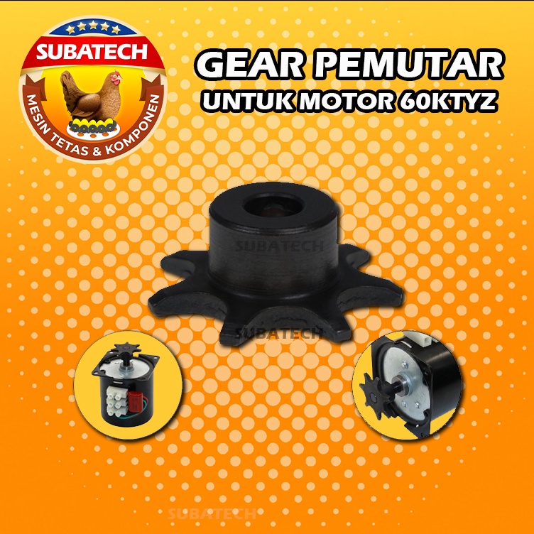 Jual Safe Payment Gear Dinamo Pemutar Rak Rantai Mesin Tetas | Shopee ...