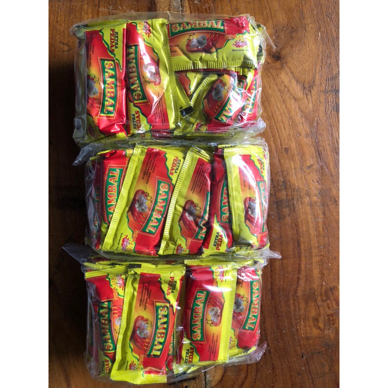 Jual Saos Sambal Sachet / Saos Sachet Pack Isi 25 Pcs | Shopee Indonesia