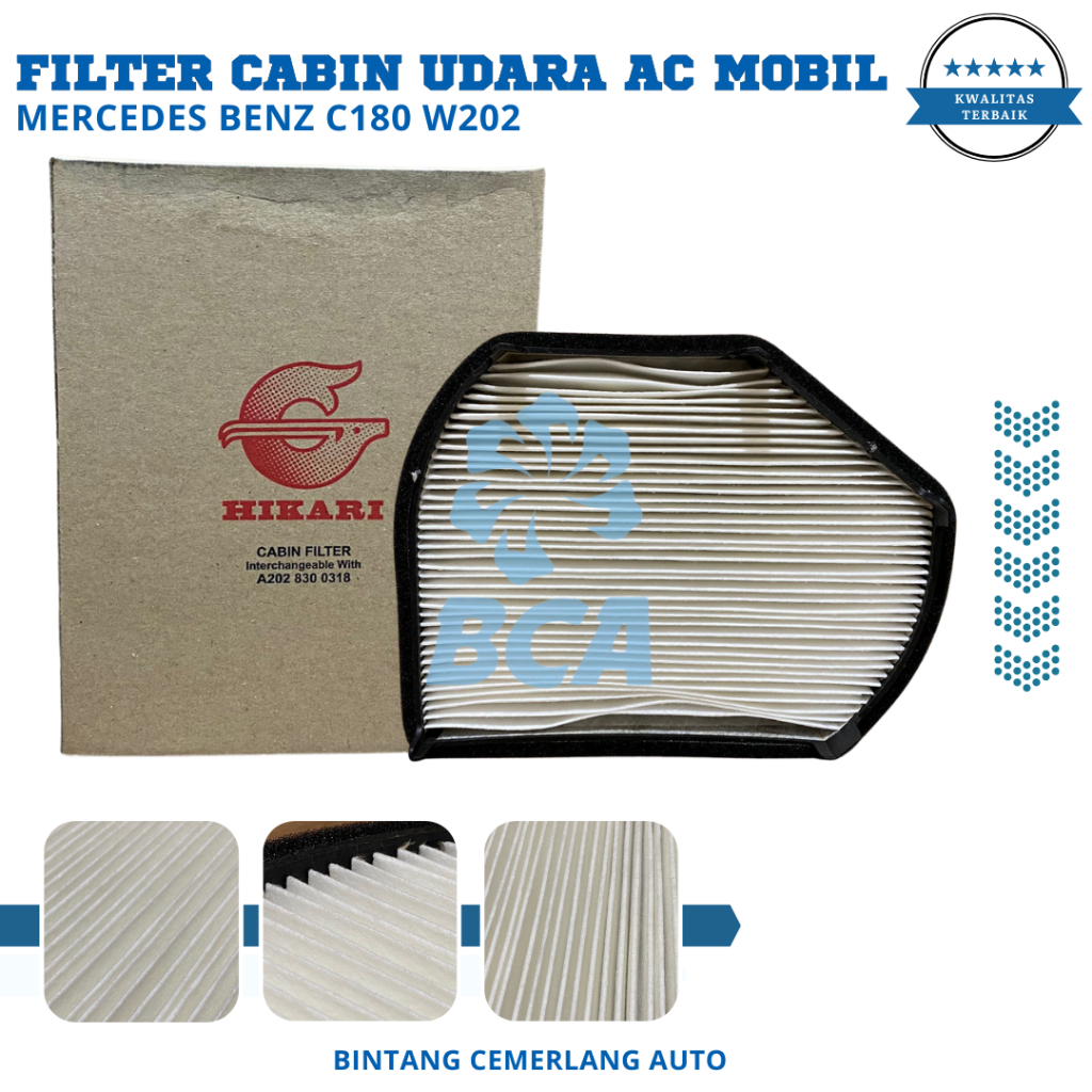 Jual FILTER CABIN UDARA KABIN AC Mobil Mercedes Benz C180 W202 | Shopee ...