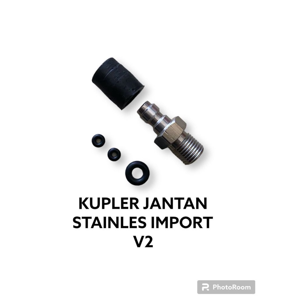 Jual KODE Q7Z8 Kupler Jantan Stainless V2 | Shopee Indonesia