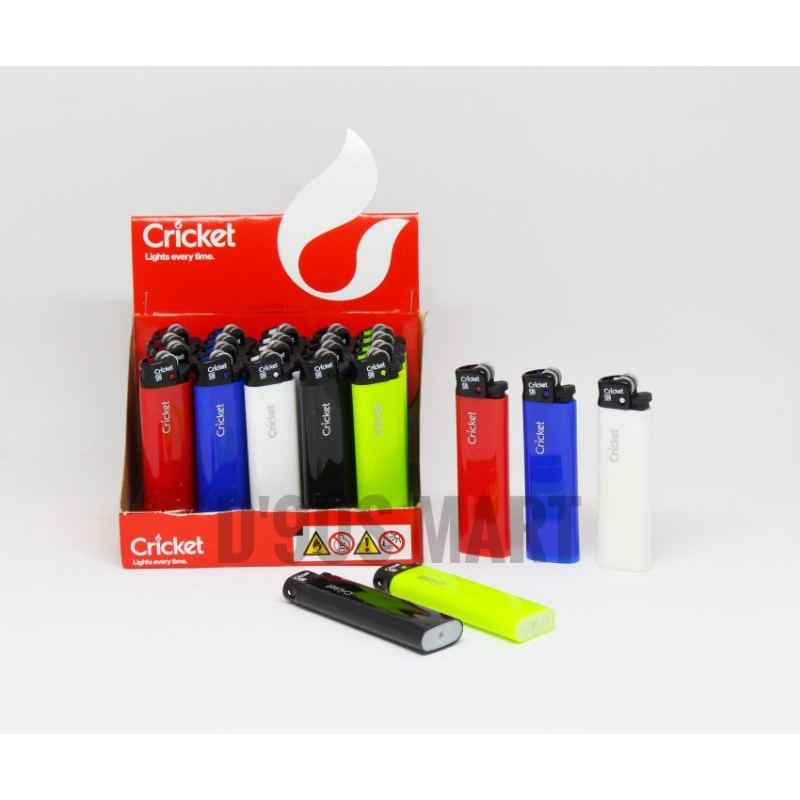 Jual Korek Api Gas Cricket Original 25 pcs | Shopee Indonesia