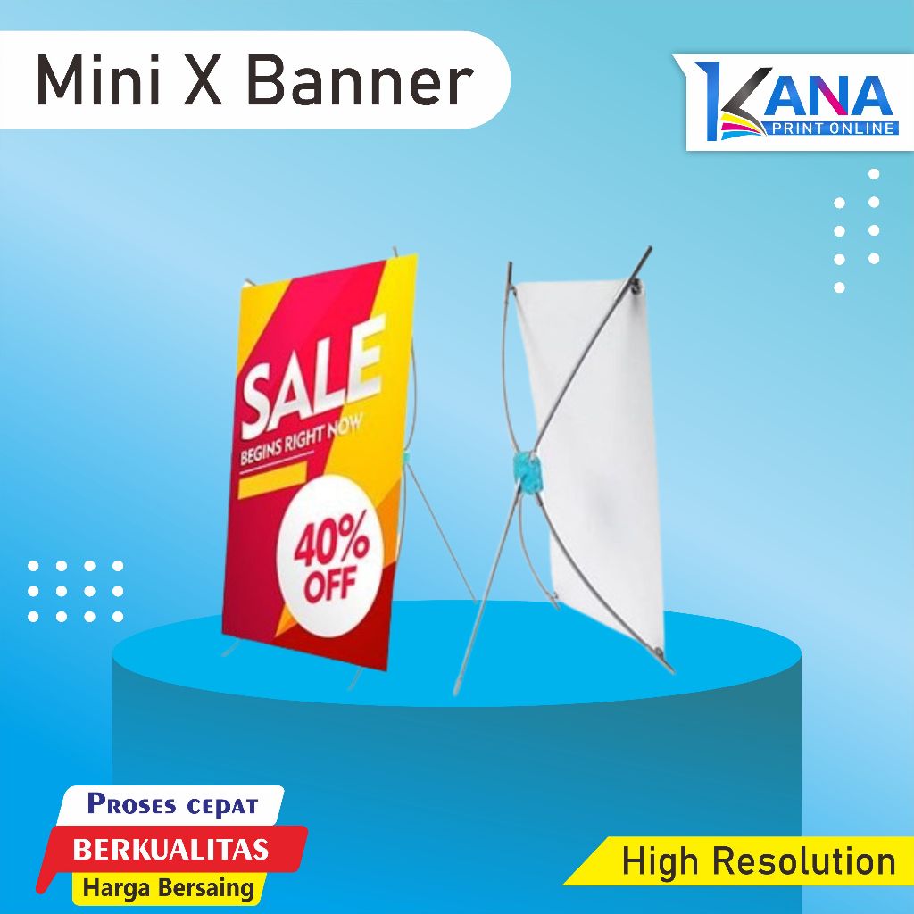 Jual Mini X Banner | Cetak Mini X Banner | Print Mini X Banner | Shopee ...