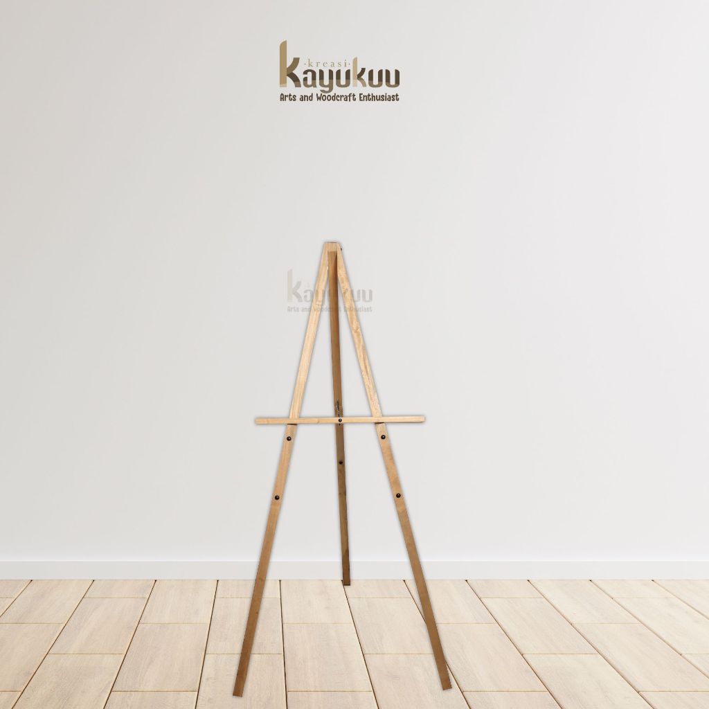 Jual Kreasikayukuu Stand Frame Kayu Jati Belanda T100cm | Shopee Indonesia