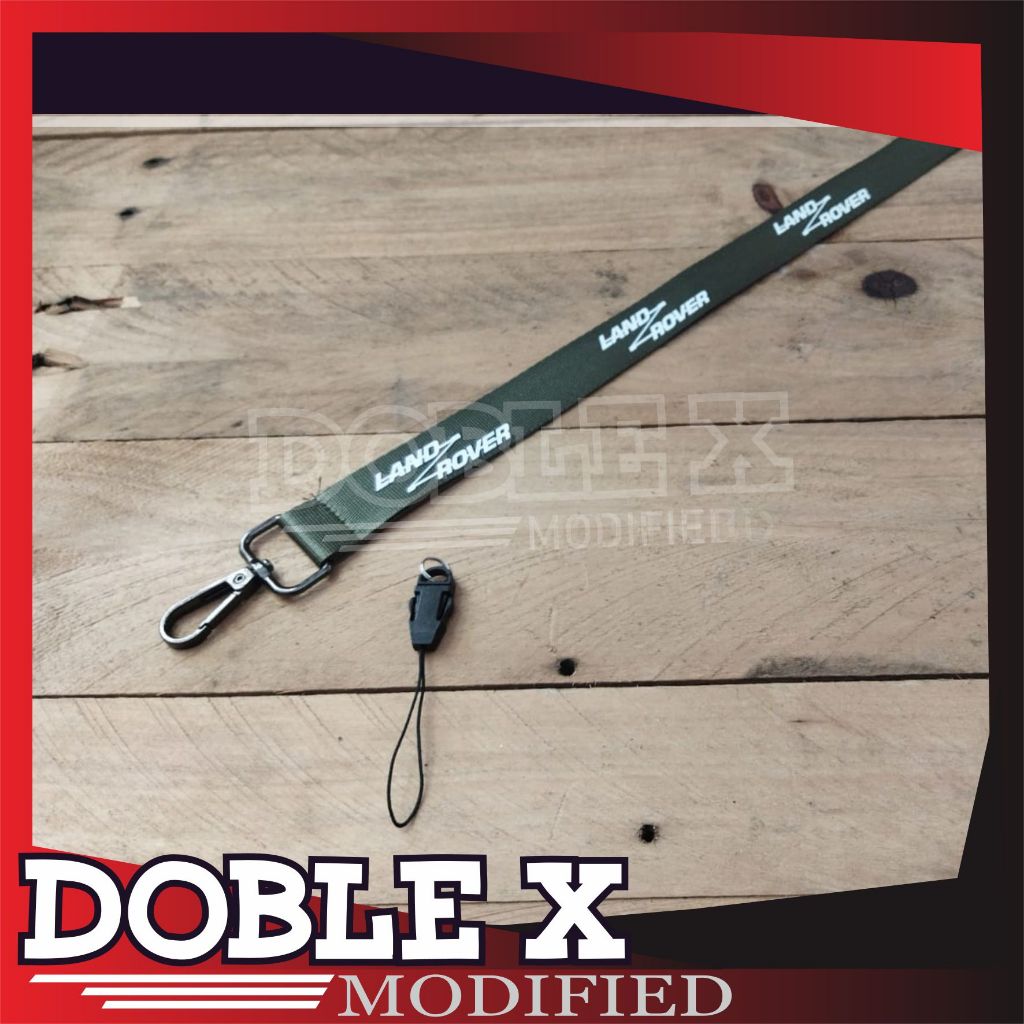 Jual LANYARD STRAP CUSTOM LAND ROVER | Shopee Indonesia