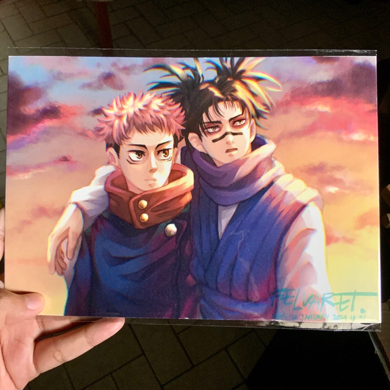 Jual Jujutsu Kaisen Art Print Choso Yuji | Shopee Indonesia