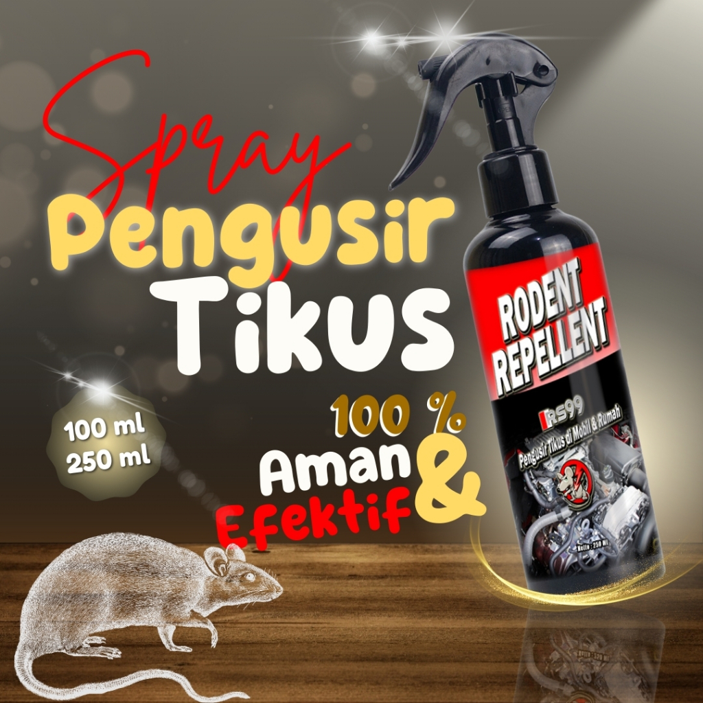 Jual Pengusir Tikus Rumah Dan Kap Mobil Ampuh Alami Obat Anti Tikus ...