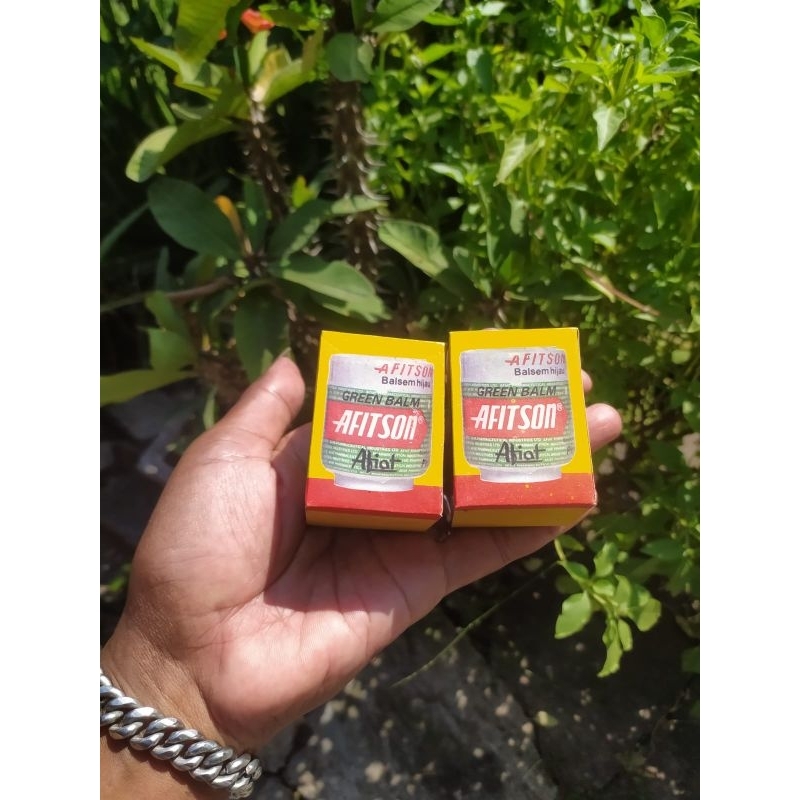 Jual BALSEM HIJAU AFITSON ( HANYA UNTUK KOLEKSI PAJANGAN ) | Shopee ...