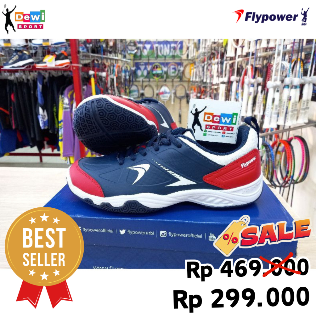 Jual New Sepatu Badminton FLYPOWER LOSARI 04 | Shopee Indonesia