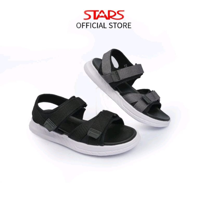 Jual KINGSTAR Sepatu Sandal Pria/ Remaja Laki-laki Combat Hitam dan Abu ...
