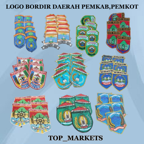 Jual LOGO BORDIR DAERAH PEMKAB,PEMKOT,PROV,SUMSEL,KOPRI COKLAT | Shopee ...
