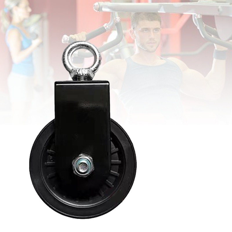 Jual 88mm Single Katrol Untuk Gym Roda Katrol Bearing Home Gym Nylon ...