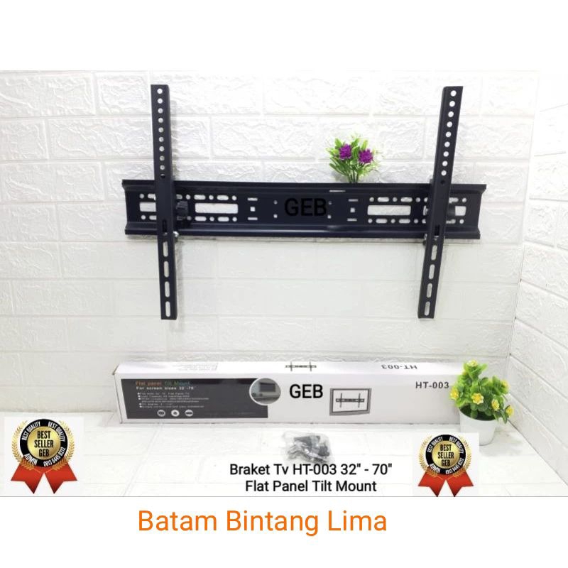 Jual Bracket / Breket / Braket LED TV 32" 40" 42" 43" 50" 55" 60" 65" 70" Braket TV LED HT003 ...