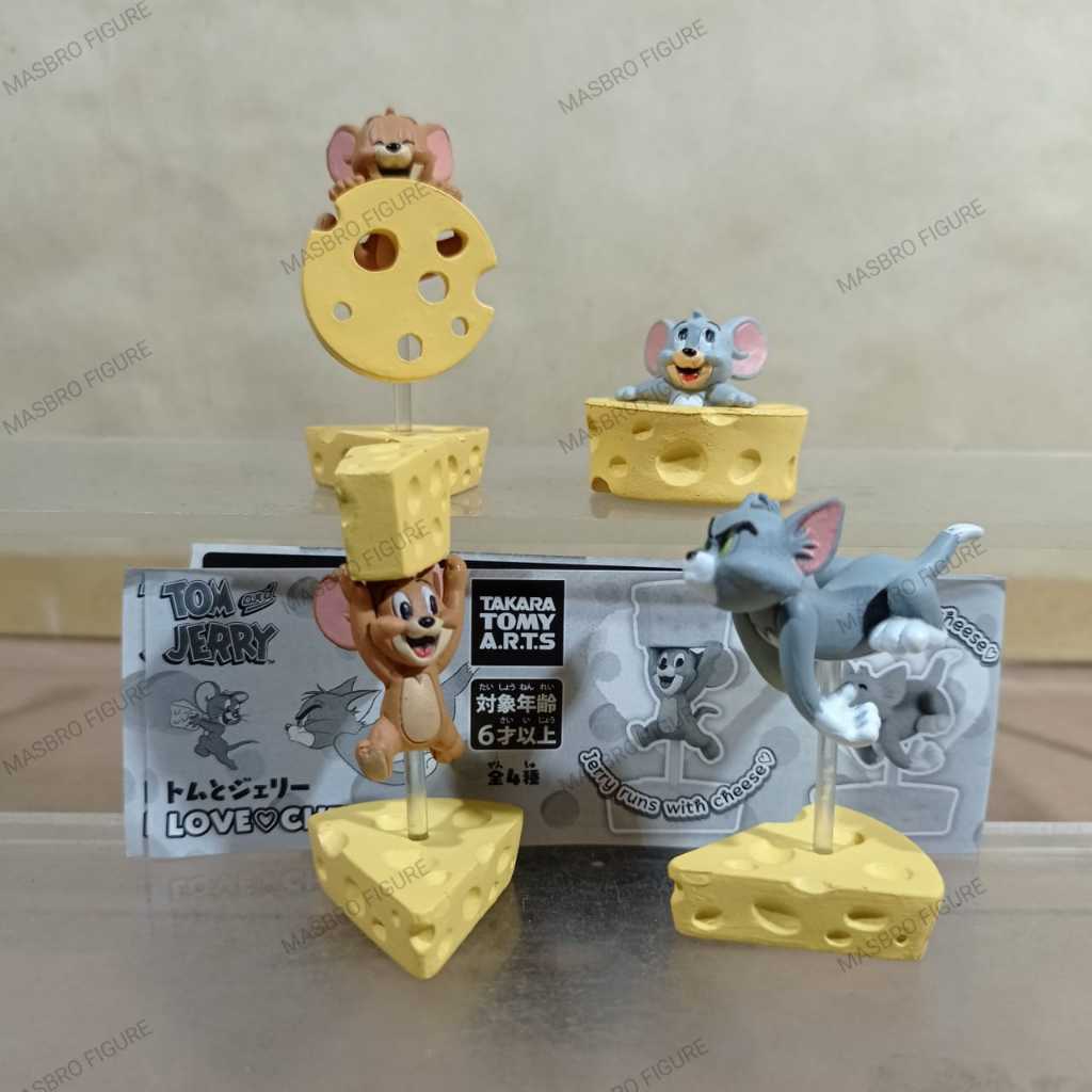 Jual Figure Takara Tomy Tom and Jerry Topper Cake Tom and Jerry Set isi ...