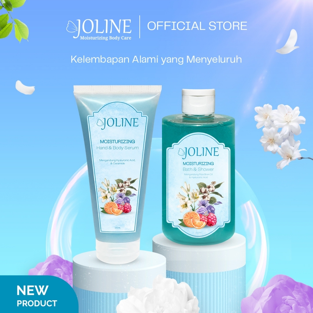 Jual JOLINE Moisturizing Bath & Shower Acne And Brightening Face And ...
