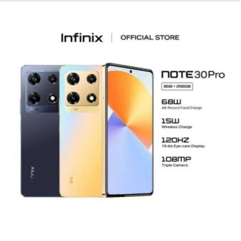 Jual HP INFINIX NOTE 30 PRO 8/256 GB - NOTE 30 PRO RAM 8GB ROM 256GB ...