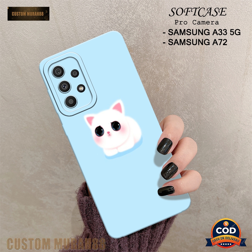Jual Case Hp SAMSUNG A33 5G , A72 Terbaru - Fashion Case KUCING ...