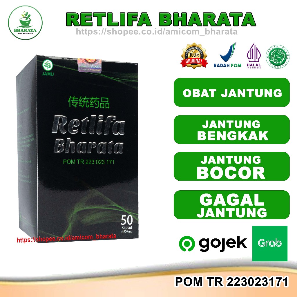 Jual Retlifa Bharata Obat Jantung Gagal Jantung Herbal Super Ampuh ...