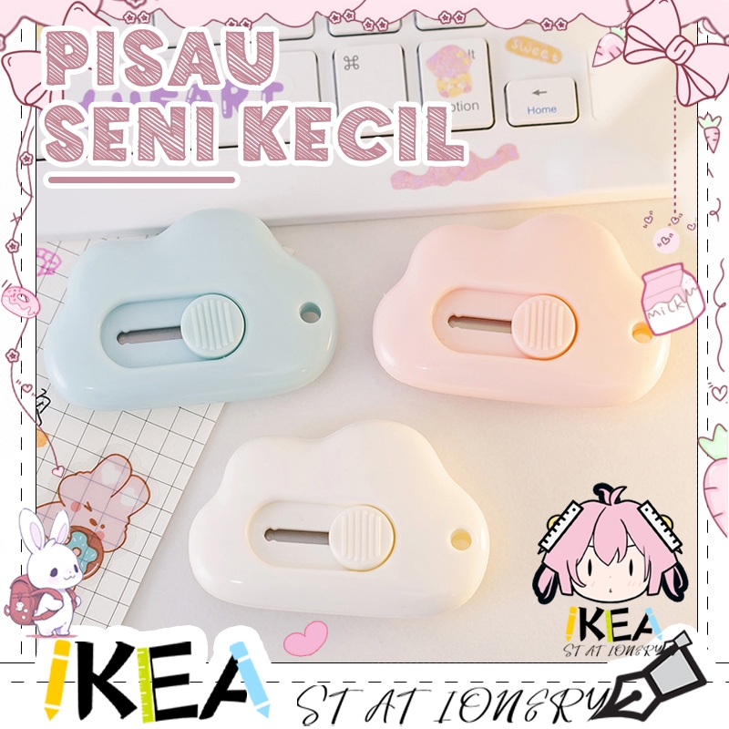 Jual IKEA-Cutter Mini Motif Awan /Pisau Pemotong Kertas Mini /Pisau ...