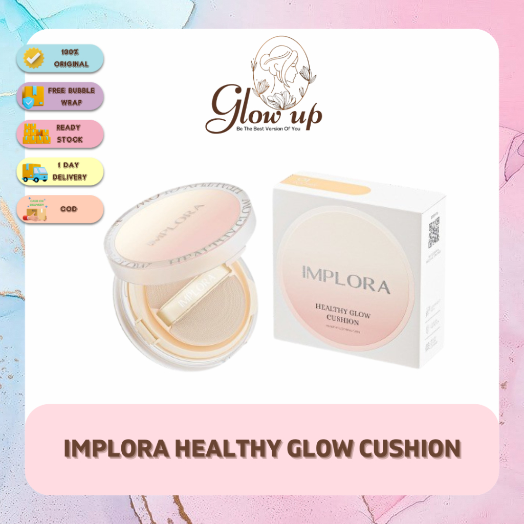 Jual IMPLORA HEALTHY GLOW CUSHION - BEDAK IMPLORA | Shopee Indonesia