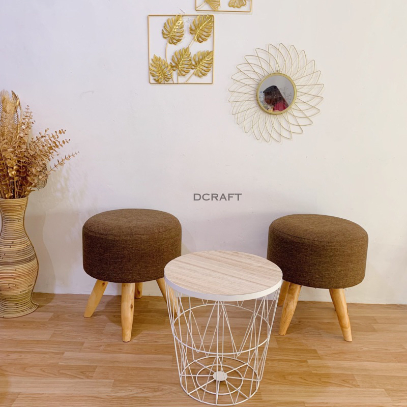 Jual Stool Set Meja 2 Stool Polos Dan 1 Meja Topaz (Wajib Jasa Kirim ...